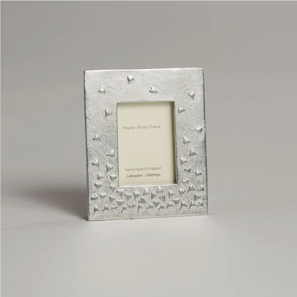 Mini Pewter Frames - Floating Hearts | Odonata Studios